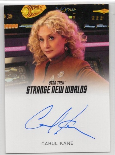 Star Trek Strange New World Season 2 Carol Kane Full Bleed Autograph ...