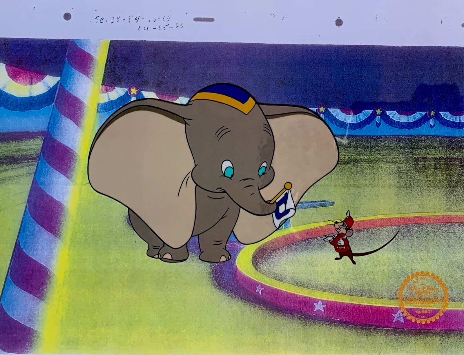 WALT DISNEY DUMBO Genuine Sericel Animation Cel Limited Edition Art | eBay