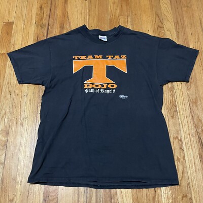 ECW Original Team Taz Dojo T-Shirt XL Extreme Championship Wrestling ...