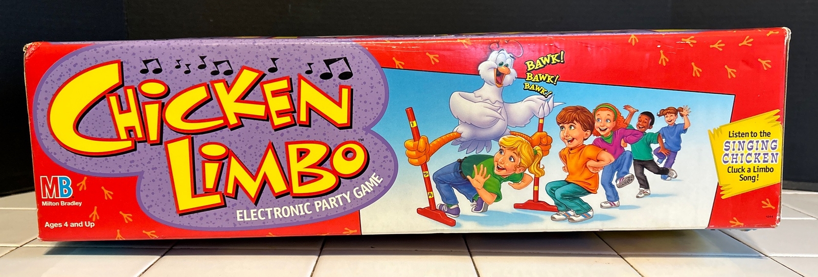 1994 Chicken Limbo Electronic Party Game Milton Bradley Complete Works ...
