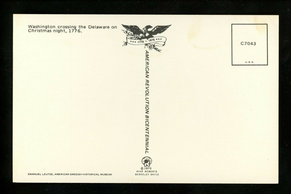 Presidential Political People postcard George Washington Delaware ...