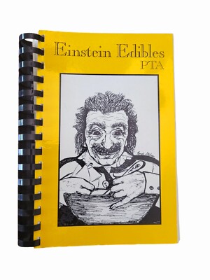 Einstein Edibles Appleton Wi School Cookbook Recipes Vintage 1992-1993 PTA Book | eBay