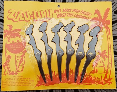 Vintage Tiki Swizzle Sticks! - Tiki Culture! | eBay