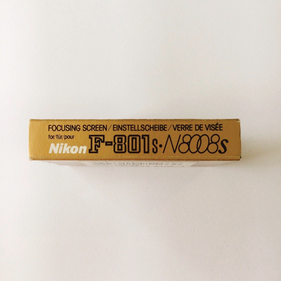【MINT】Nikon Focusing Screen For F-801s・N8008s E type Grid mat Made in ...