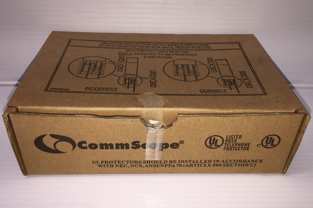 CommScope 3B1EW 5 Pin Black Gas Protector 100pk Comcode 104410147 for ...