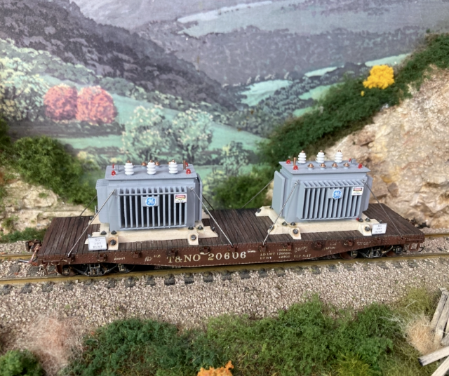 Medium Power Transformer Railcar/Flatcar Load (1:48th - O Scale) | eBay