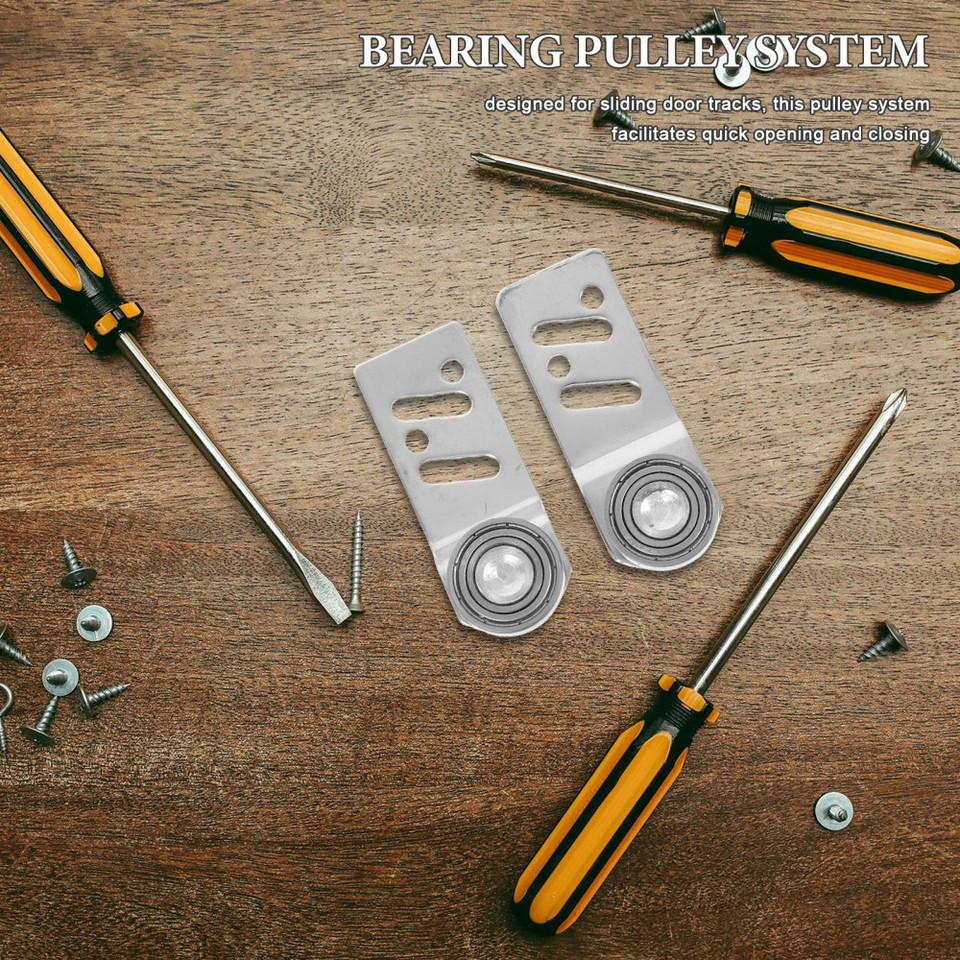 Offset Roller for Closet Doors Window Pulleys Angled Sliding Runner ...