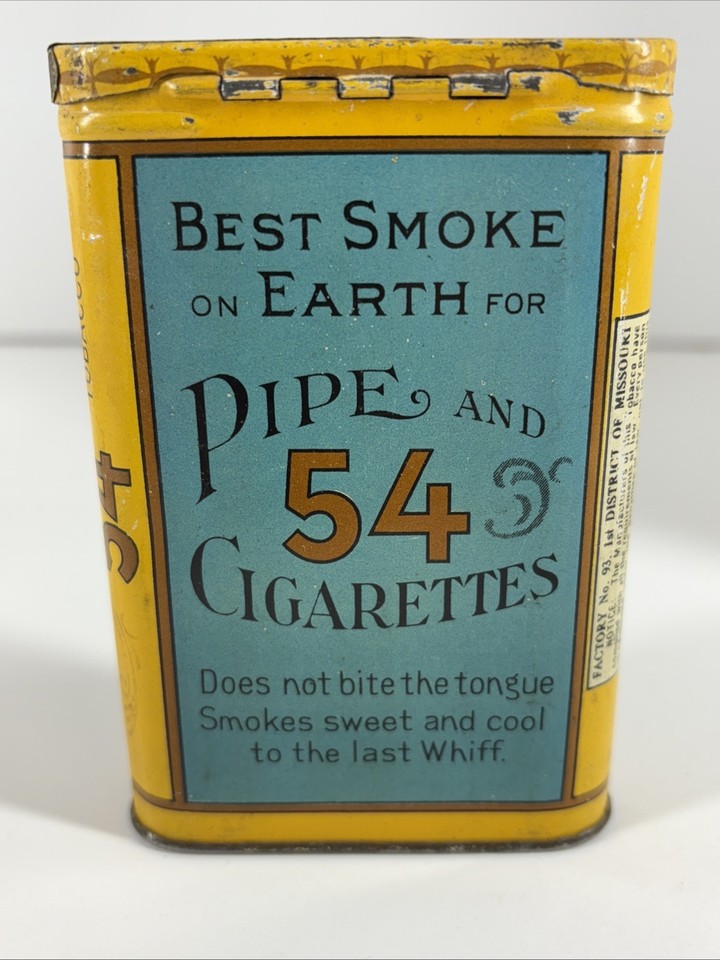 GRANULATED 54 Pocket Tobacco Tin Empty | eBay