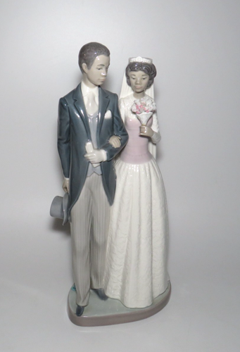 Lladro Wedding Day Black Legacy Collection Porcelain Figurine #5274 ...