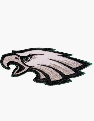 Philadelphia Eagles Classic Logo Iron On Sew On Embroidered Patch 4.5 ...