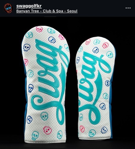 Swag Golf Korea Script Driver Cover New | eBay