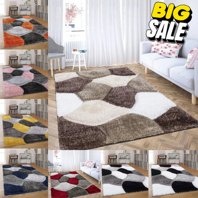Extra Large Shaggy Rugs Living Room Rugs Hallway Runner Bedroom Carpet ...