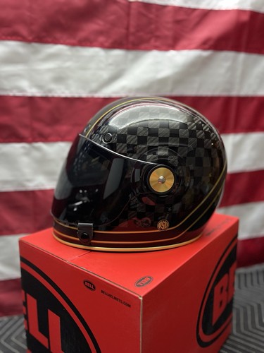Bell Helmet Bullitt Carbon (RSD Check It Matte/Gloss Black) NEW ...