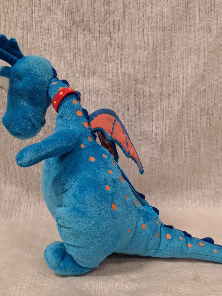 Disney Doc McStuffins Stuffy Blue Dragon 9" Tall Plush Stuffed Toy Just ...