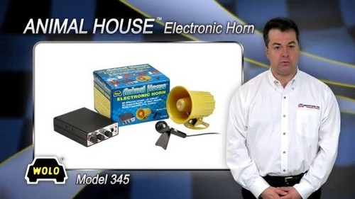 Wolo (345) Animal House Electronic Horn and P.A. System - 12 Volt | eBay