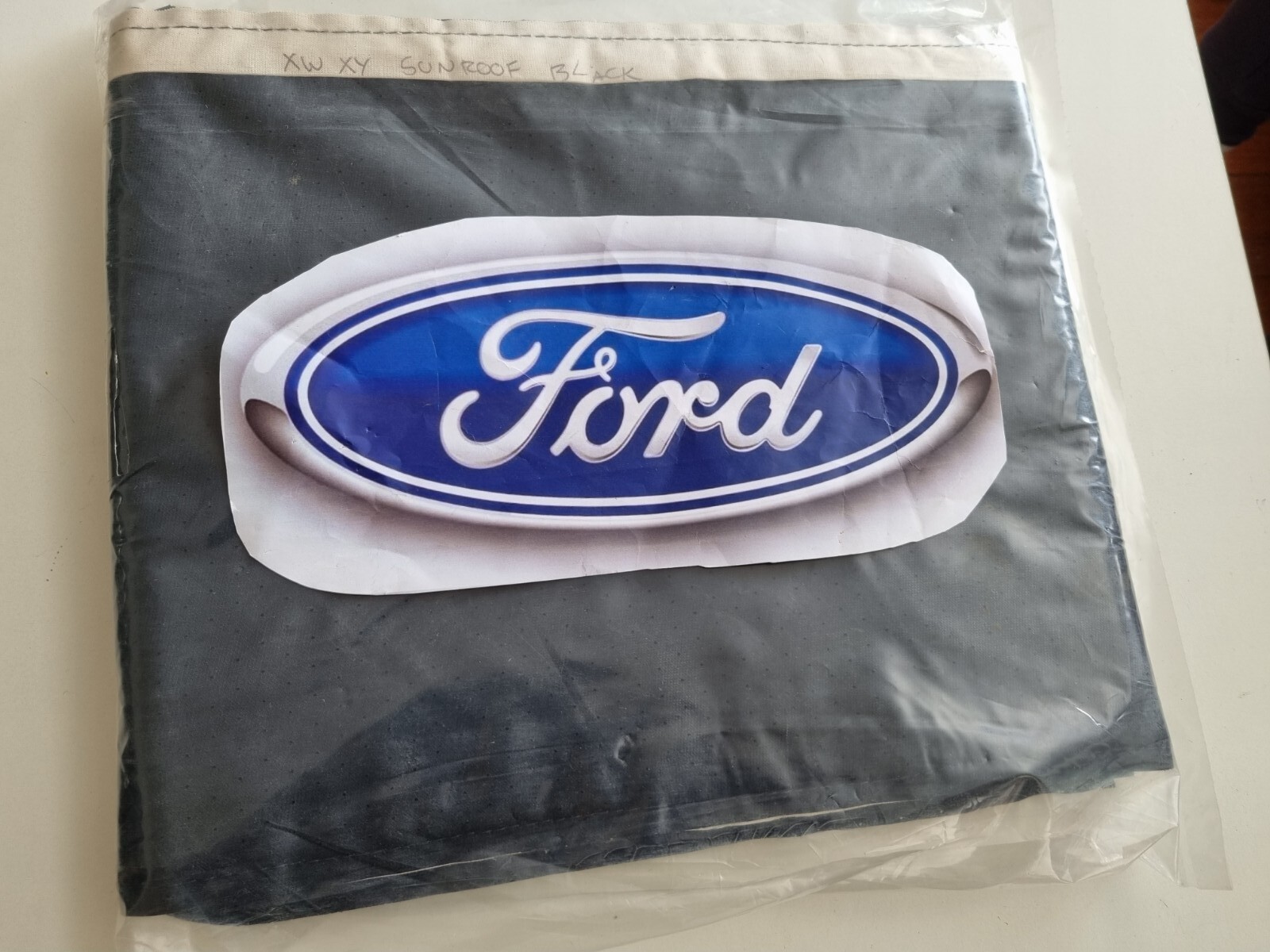 FORD XW GT CONCOURS BLACK PERFORATED SUNROOF ROOF LINING XR FAIRLANE XT ...