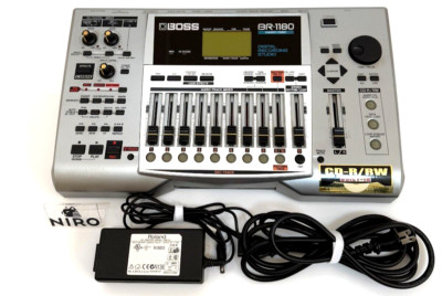 BOSS BR-1180CD Digital Recording Studio Multitrack Recorder Tested ...