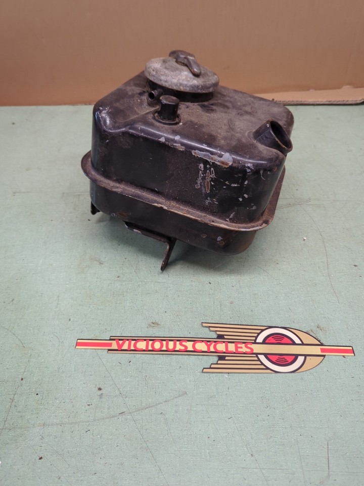 Harley Davidson Shovelhead Oil Tank OEM Black | eBay