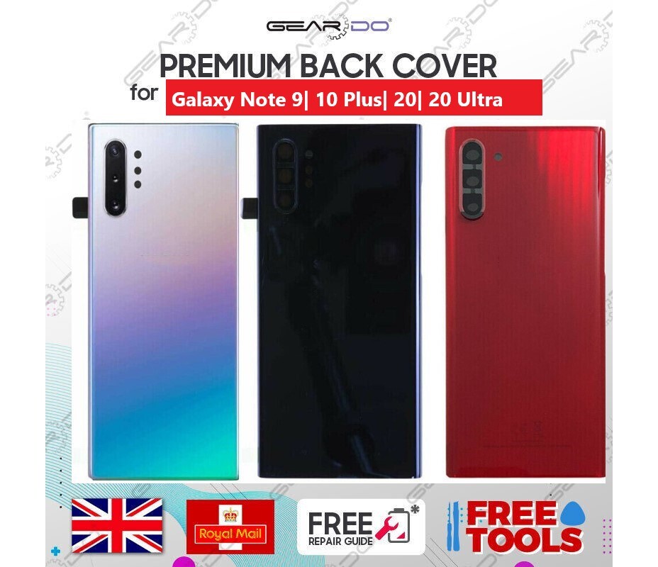 For Samsung Galaxy Note 9| 10 Plus| 20 / Ultra Back Battery Cover ...