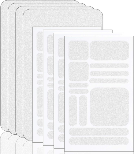 8 Pieces Cell Phone Grip Tapes Stickers Anti-Slip Grip Rubberized Decal ...