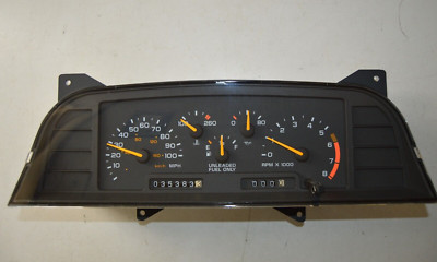 91 92 93 94 Cavalier 100 mph 35K Speedometer Instrument Cluster gauges ...