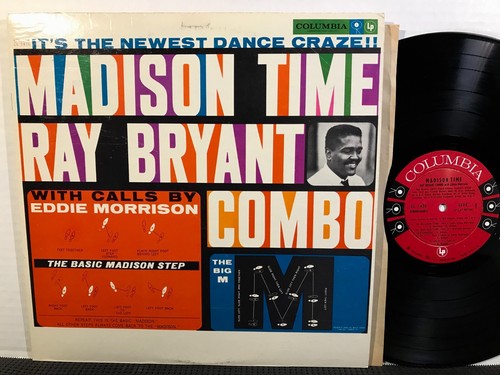 RAY BRYANT COMBO Madison Time LP COLUMBIA CL 1476 MONO DG DJ PROMO 1960 ...