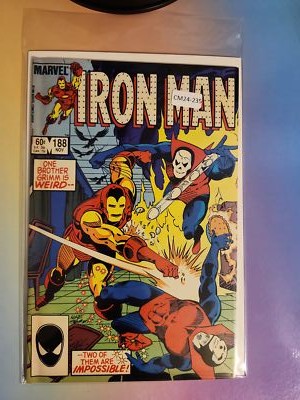 IRON MAN #188 VOL. 1 HIGHER GRADE 1ST APP MARVEL COMIC BOOK CM24-235 | eBay