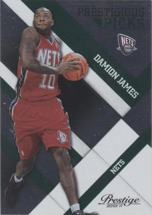 2010-11 Prestige - Prestigious Picks Damion James #23 Green /499 (RC ...