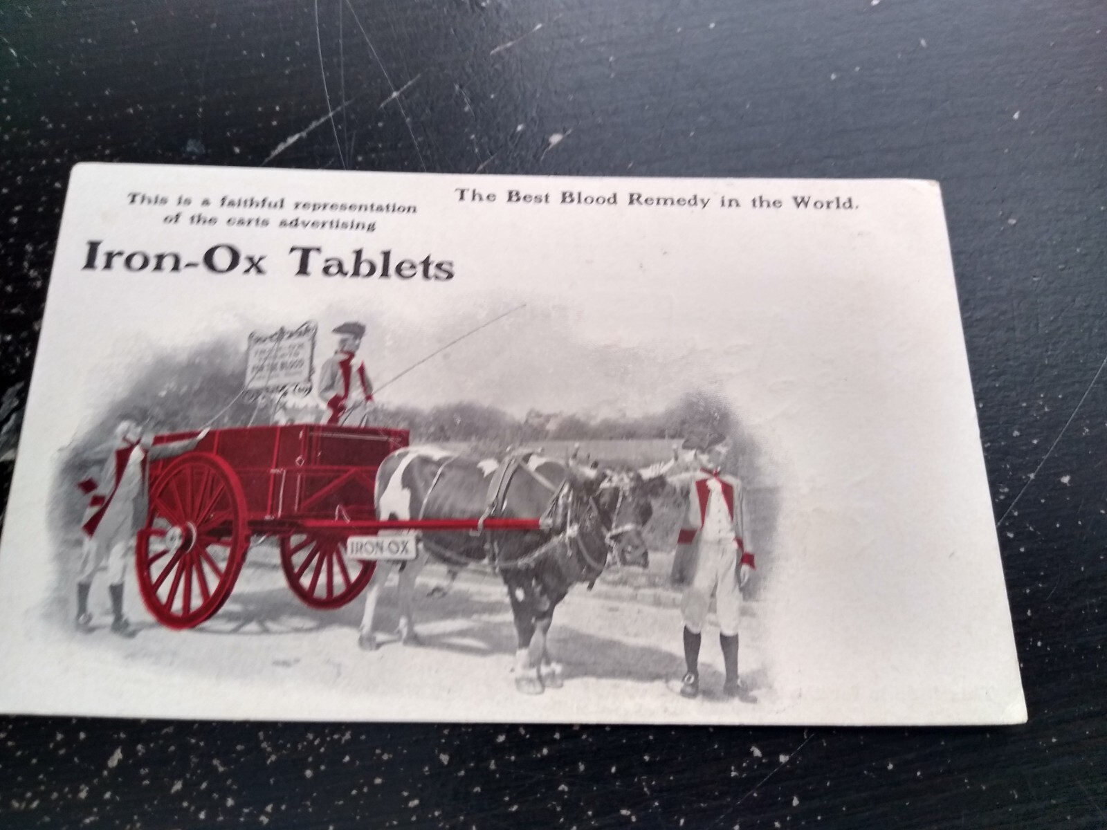 Iron Ox Tablets Blood Remedy Advertising Postcard | eBay