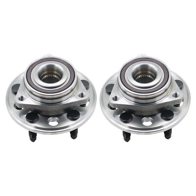 Set 2 Front Wheel Bearing Hubs For Chevy Equinox Buick Regal GMC ...