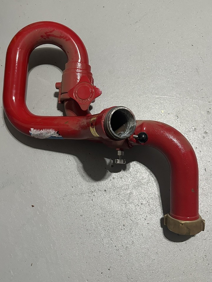 ELKHART Python BRASS Monitor, 1250 gpm, Tiller Control Mfr # 299-11 | eBay