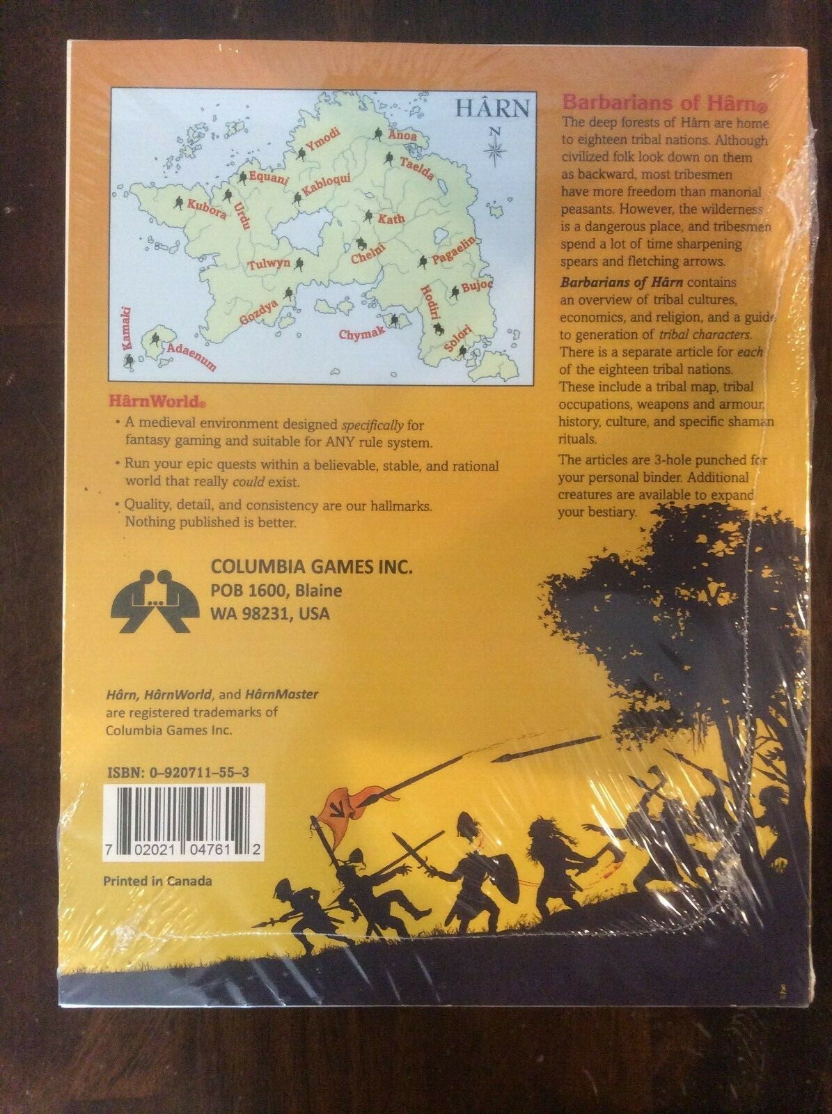 HarnWorld: BARBARIANS by Columbia Games, new in shrink! | eBay