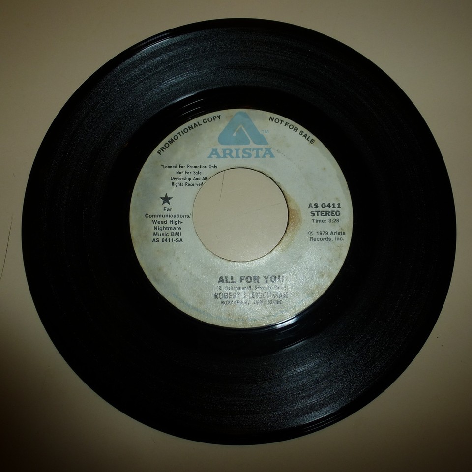 ROCK 45 RPM RECORD - ROBERT FLEISCHMAN - ARISTA 0411 - PROMO - JOURNEY ...