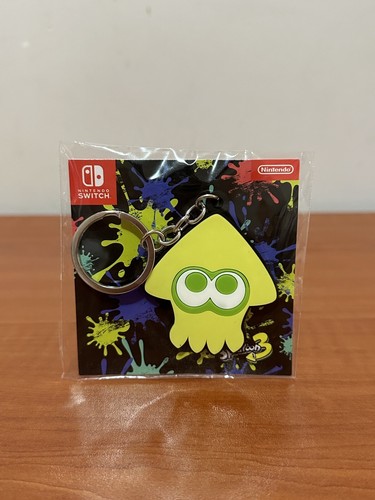 Splatoon 3 Squid Key Chain Bonus New Sealed Rare Nintendo Switch Pre ...