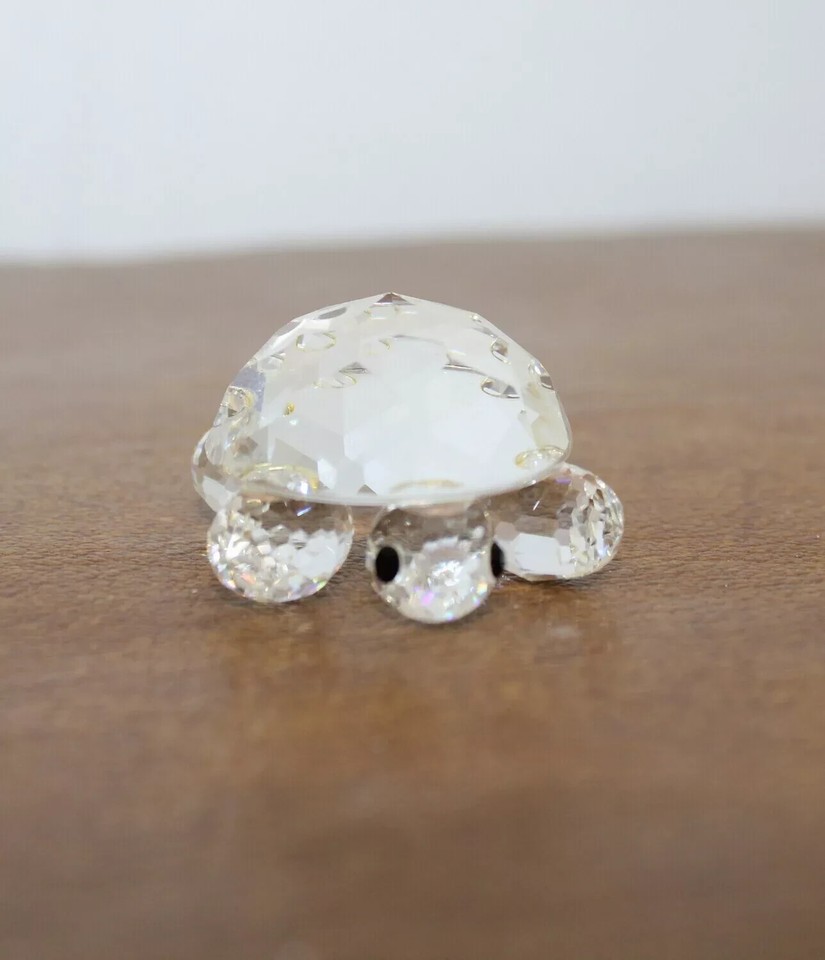 SWAROVSKI CRYSTAL TURTLE FIGURINE in original box, 7632 NR45 | eBay