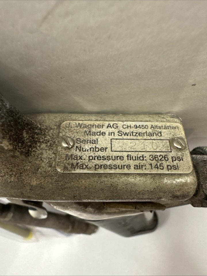 Wagner GM 2000 Electrostatic Paint Powder Coating Gun | eBay