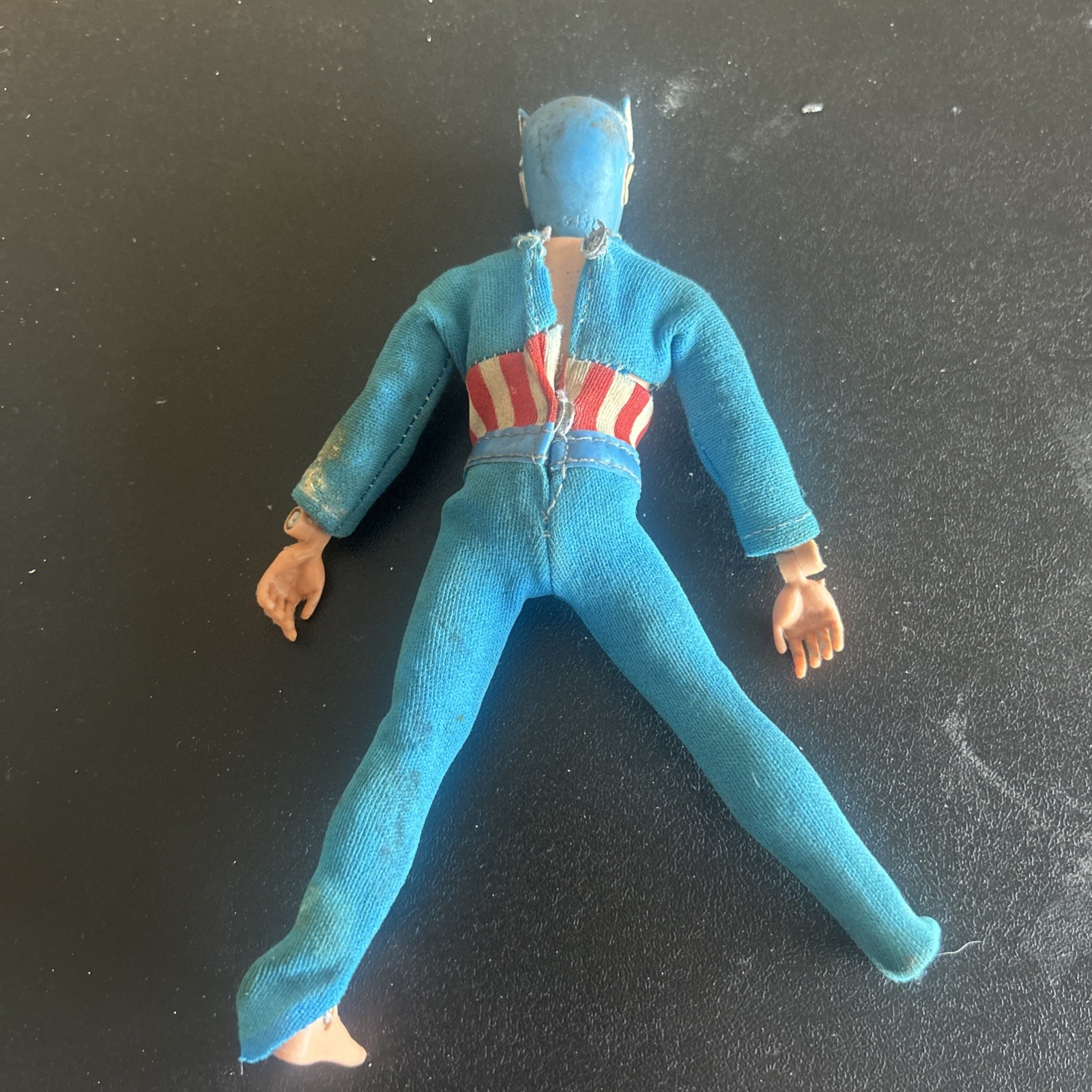 Vintage MEGO Toys Captain America 8" Action Figure with Suit 1974 ...