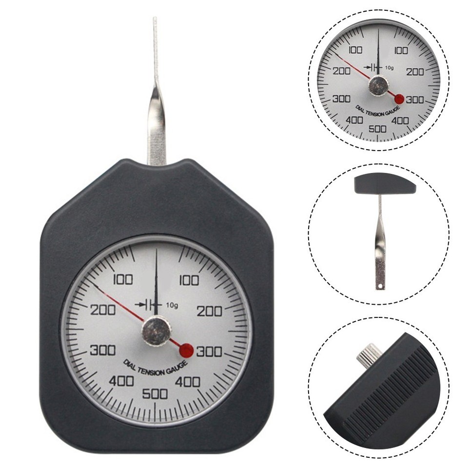 Ergonomic Design Double Pointer Gauge for Comfortable Force Testing ...