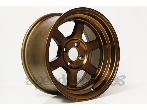 ROTA WHEELS GRID V SPORT BRONZE 15X8 +0 4X114.3 TOYOTA AE86 DATSUN 240Z ...