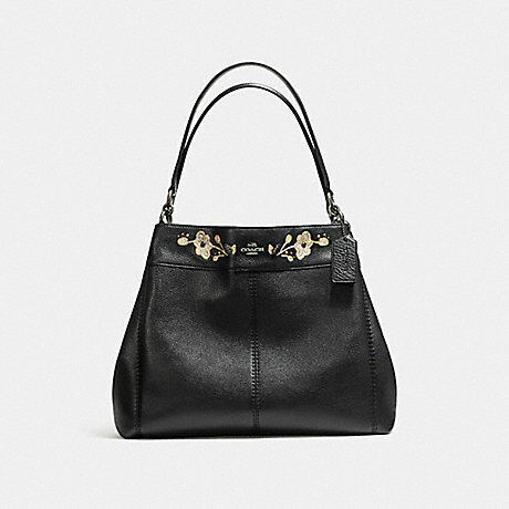 Coach Pebble Leather Signature Lexi Chain Shoulder Bag | eBay