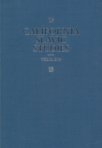 California Slavic Studies, Volume XIV (California Slavic Studies ...