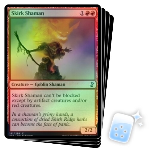 Foil Skirk Shaman X4 M/NM Magic: The Gathering MTG Time Spiral ...
