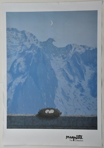 Rene Magritte Official The Collection ART ltd. poster 1990 Domaine ...