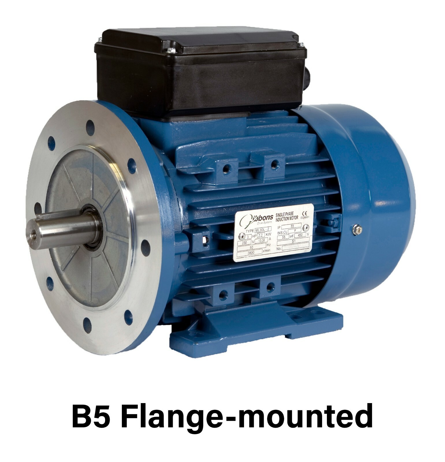 Single Phase Electric Motor 2.2 kw 2 pole 2800rpm Capacitor Start 50Hz ...