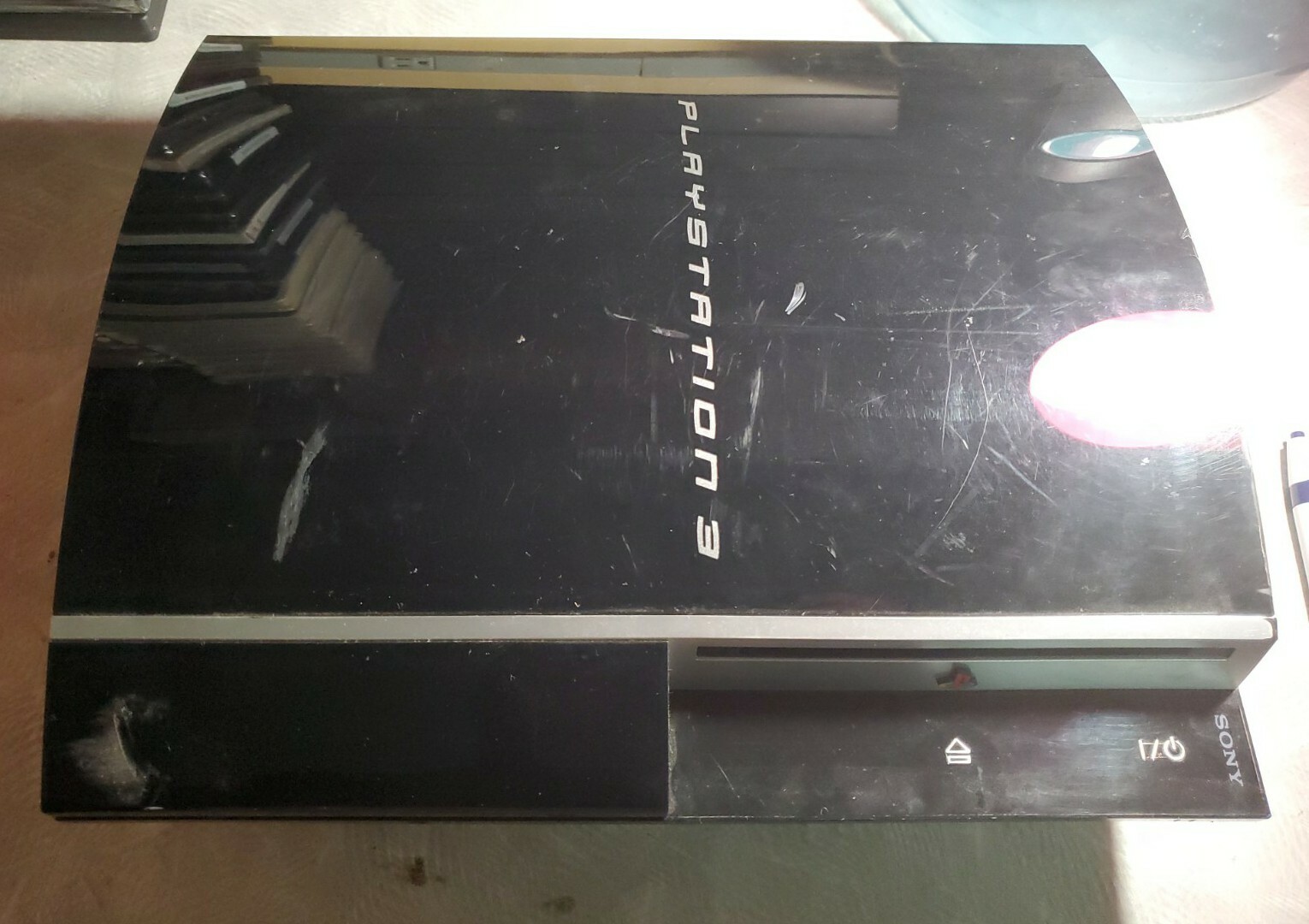 Sony Playstation 3 PS3 Fat Console CECHH01 for parts or repair. #3 | eBay