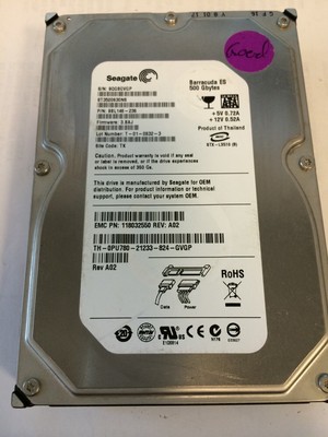 Seagate Barracuda ES ST3500630NS 500GB 3.5" SATA HDD | eBay