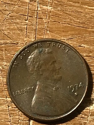 1974 D Lincoln Penny WITH ERRORS!!! # OFFSET STRIKE double rim | eBay