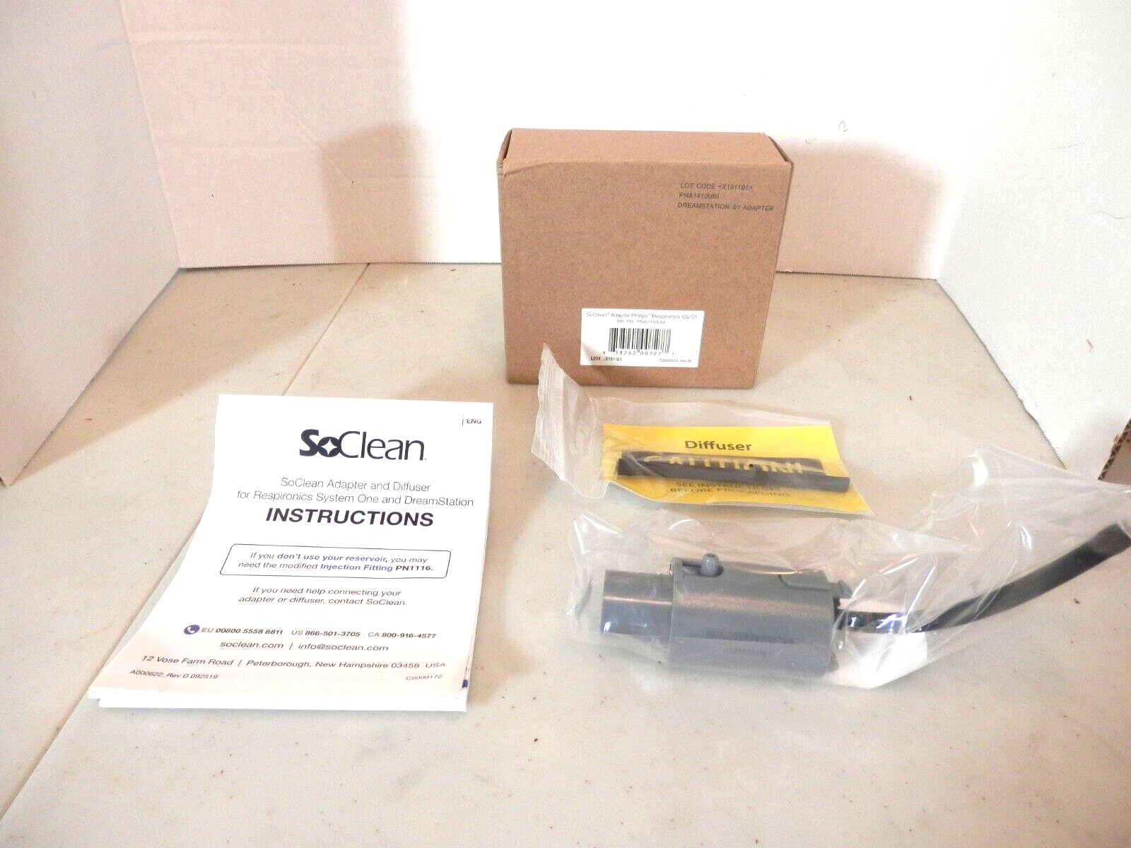 So Clean DreamStation S1 Adapter & Diffuser-NEW-Free Shipping | eBay