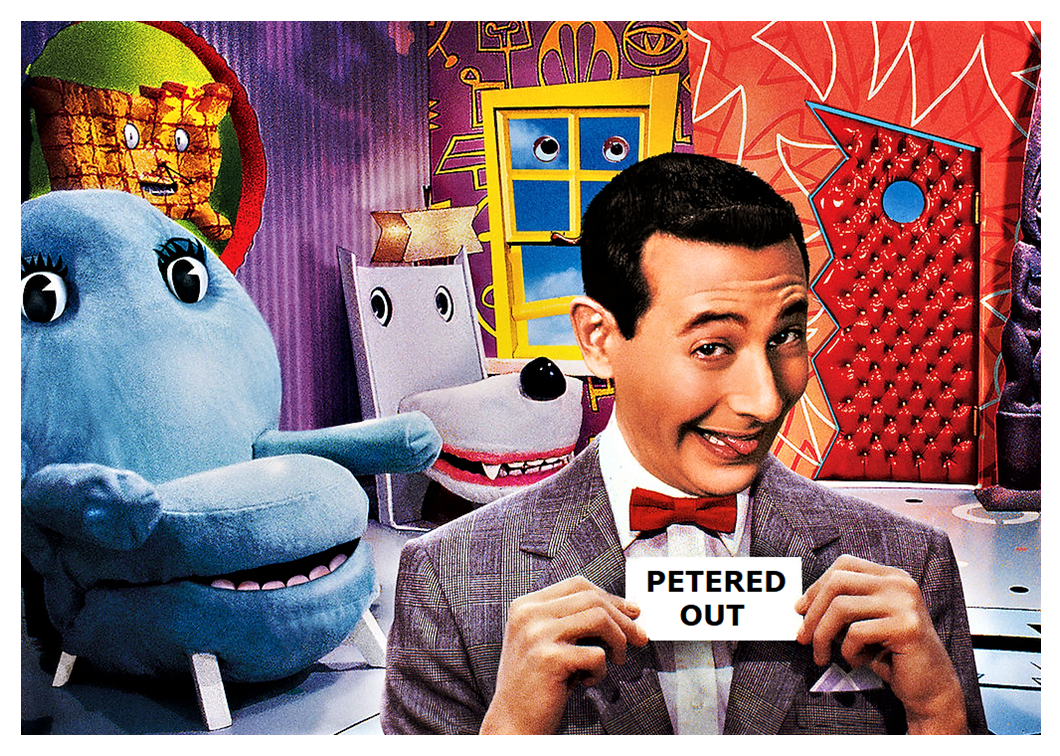 PEE WEE'S PLAYHOUSE - WORD OF THE DAY - PAUL REUBENS 5"X7" PHOTOGRAPH ...