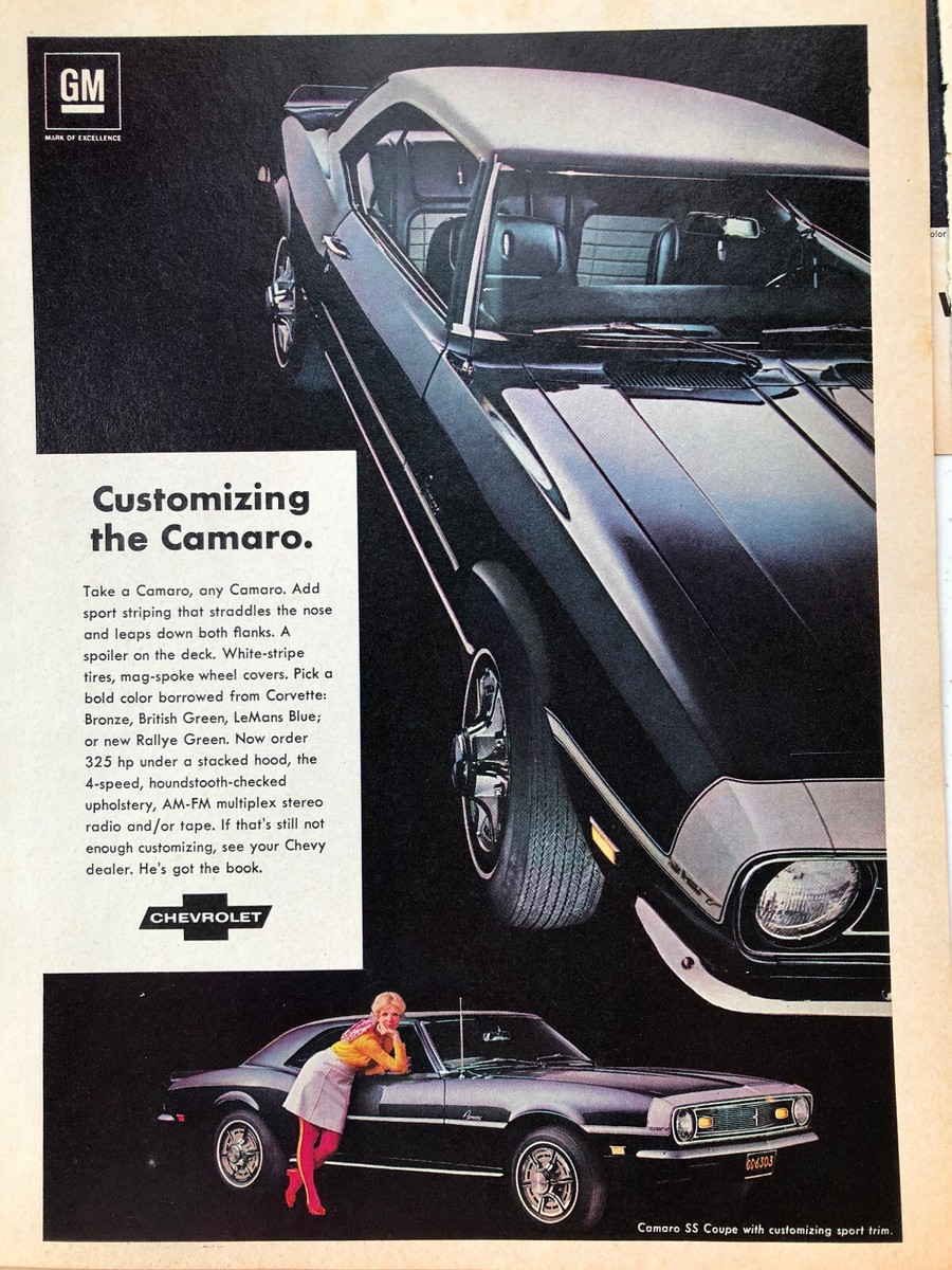 1968 Camaro Factory Colors 1968 Chevrolet Camaro | RK Motors Classic